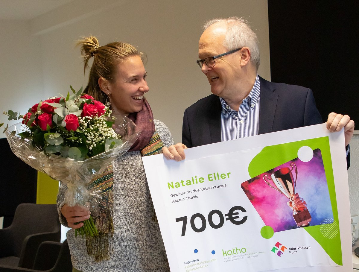 Nachträgliche Übergabe des katho-Preises | katho