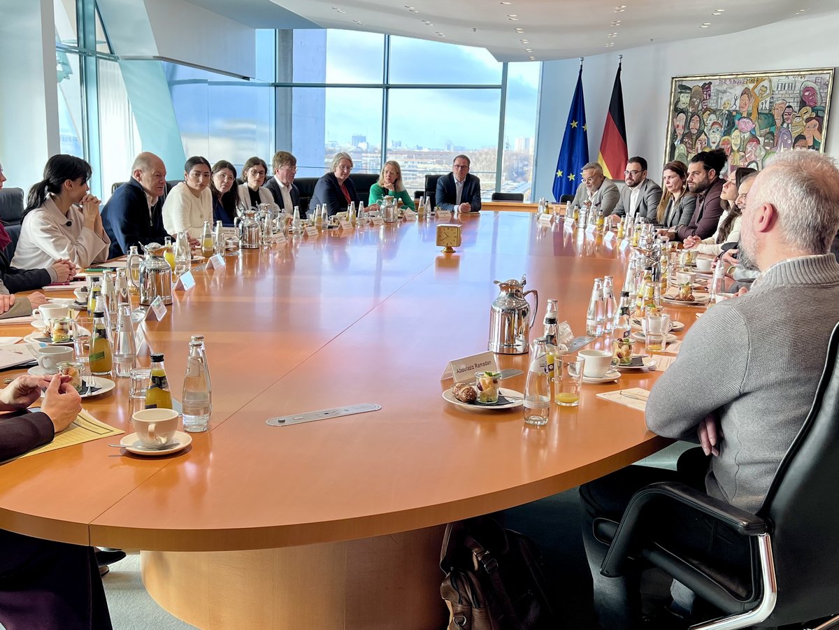 Studentin der katho zu Besuch im Kanzleramt | katho