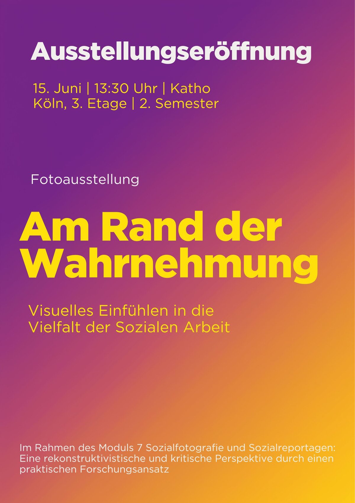 „Am Rand der Wahrnehmung“ | katho